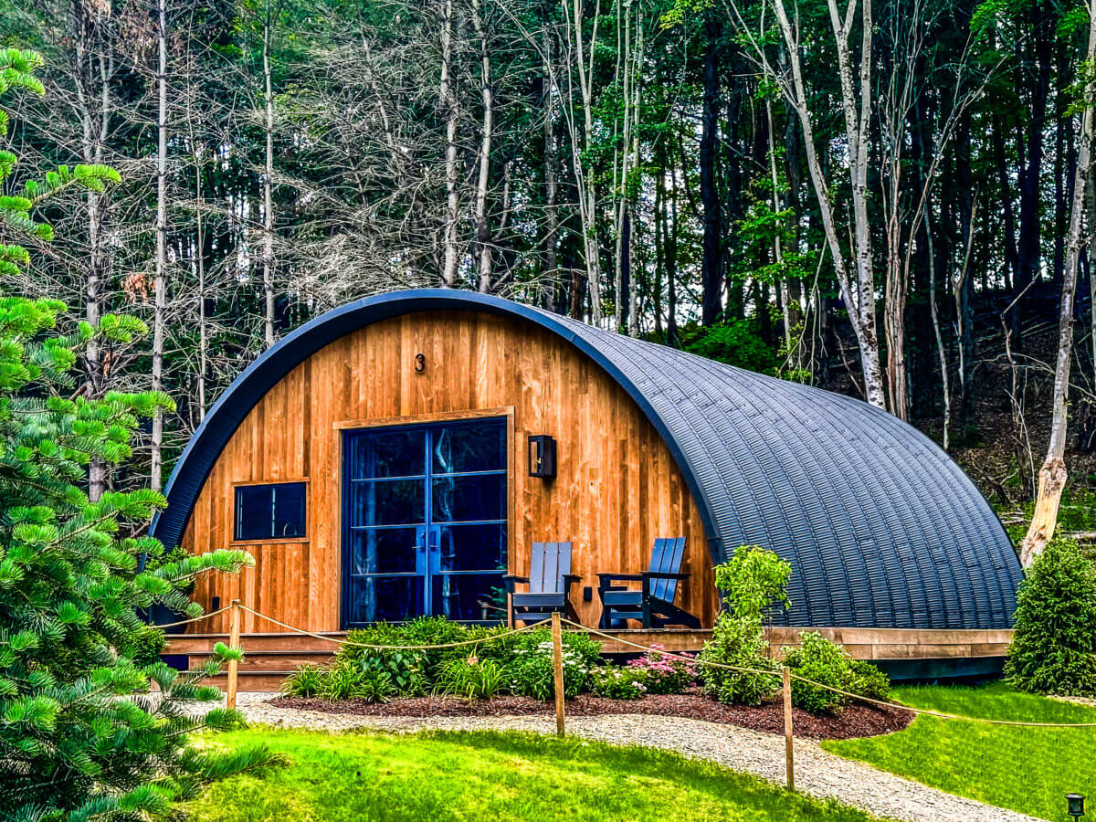 Luxury Wellness Hut 2 | June Farms Cabins